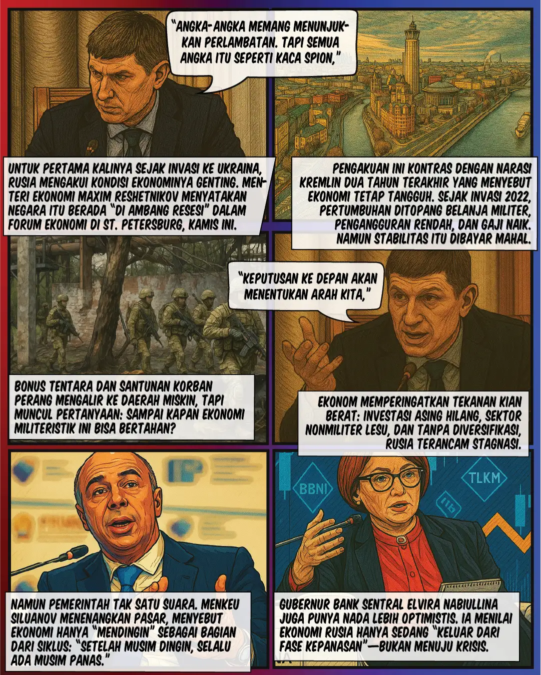 Resesi Bayangi Rusia - KabarBursa.com